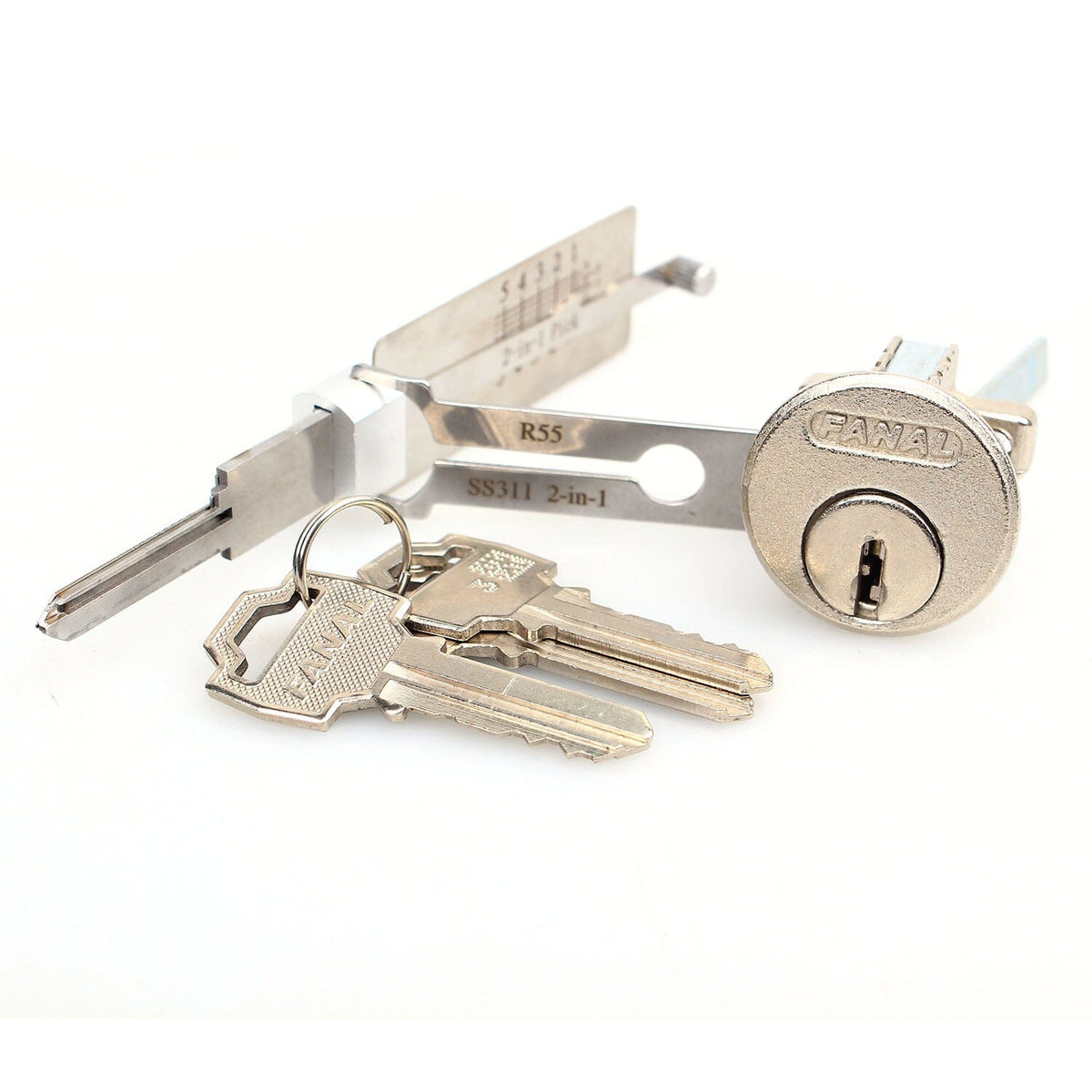 Lishi Style R55 2-in-1 Decoder and Pick for Fanal Locks – Lockpickable